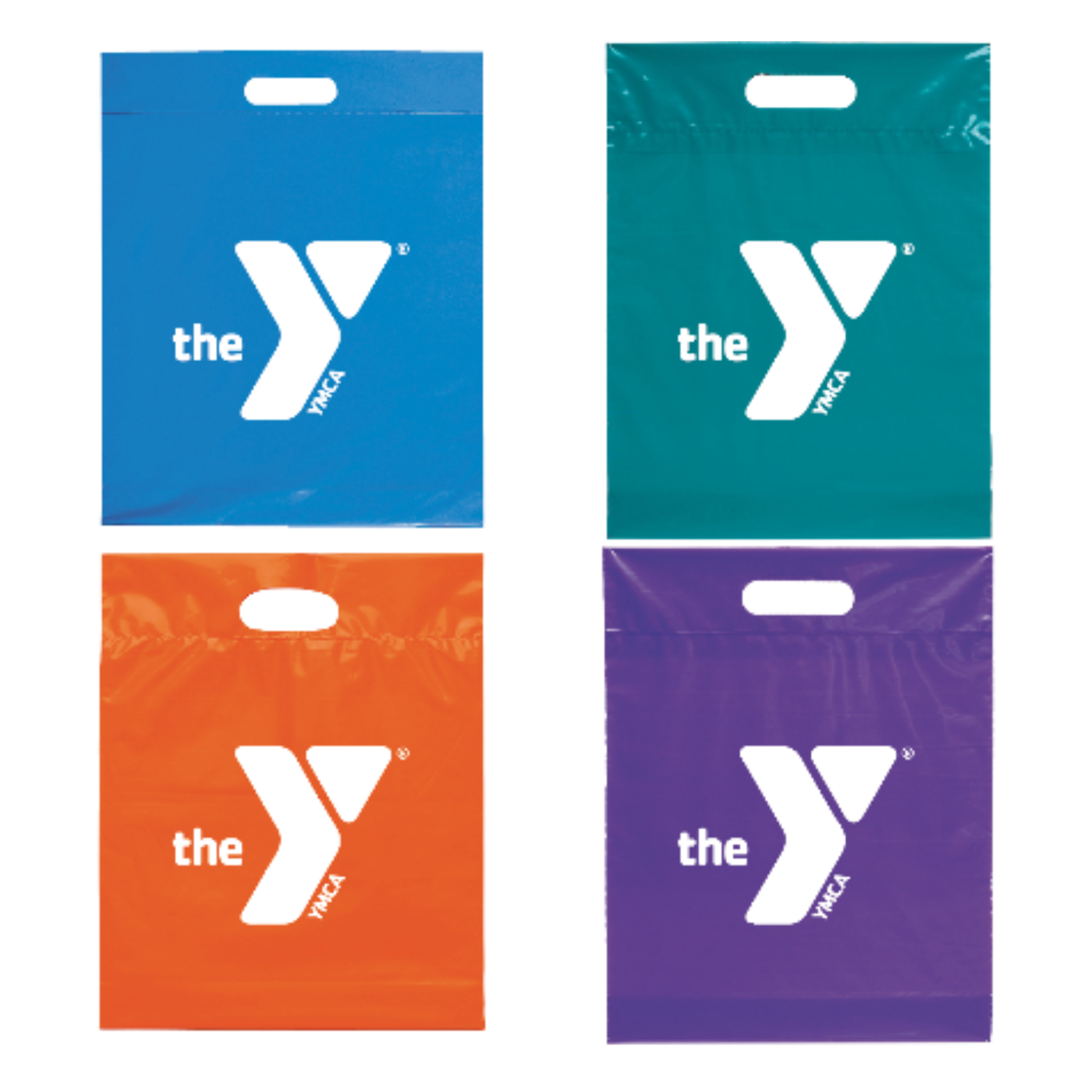 Die Cut Plastic Handle Bag – TheMovement.Shop by Radar Promotions